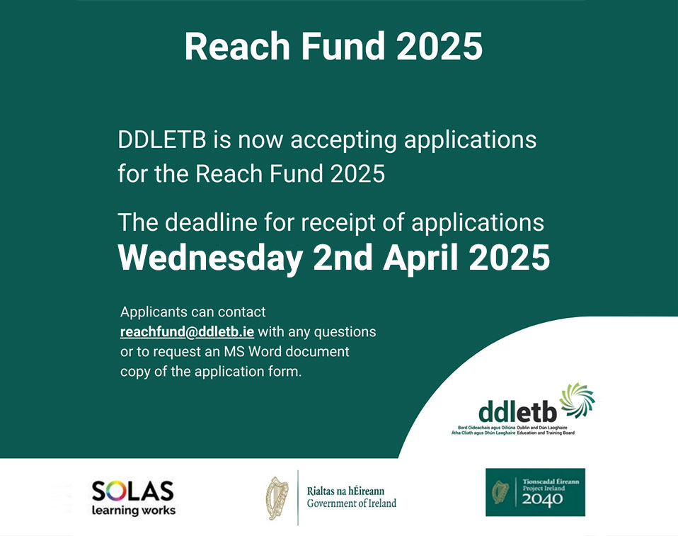 Reach Fund 2025 Now Accepting Applications - ddletb